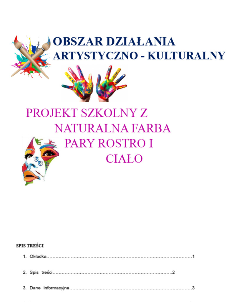 Projekt Body Paint | PDF