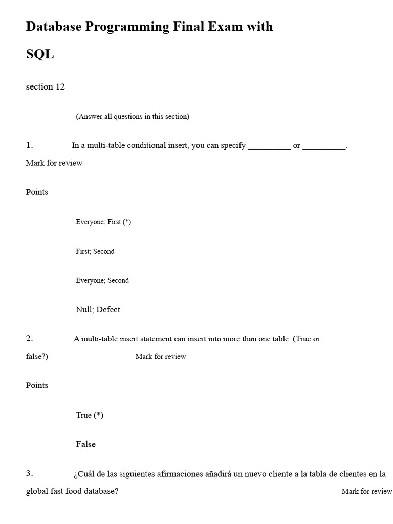 Deni Ace - Examen Final Programación de Bases de Datos Con SQL | PDF ...