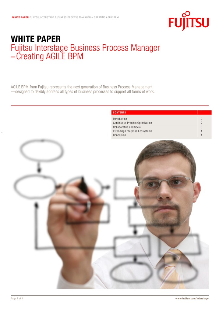 Fujitsu Interstage Business Process Manager - Creating AGILE BPM | PDF
