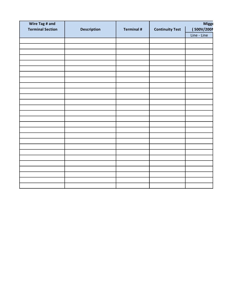 Migger Test Continuity Report | PDF