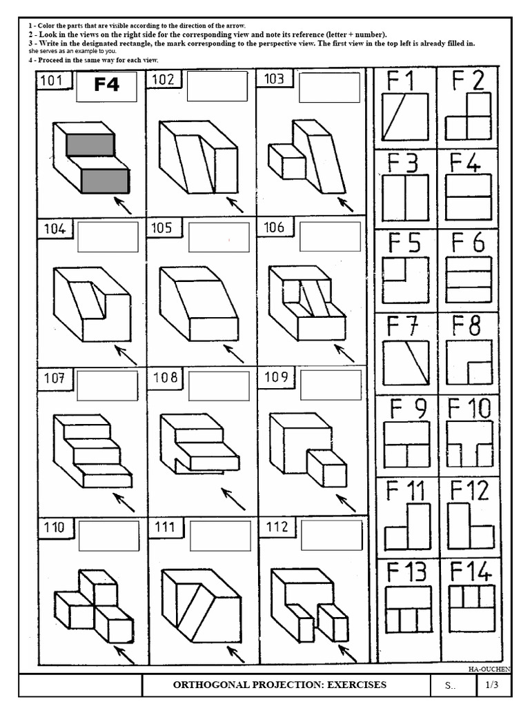 Orthogonal Projection Exercises Pdf