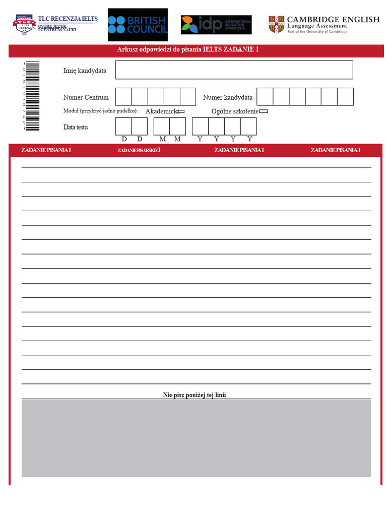 Arkusz Odpowiedzi | PDF