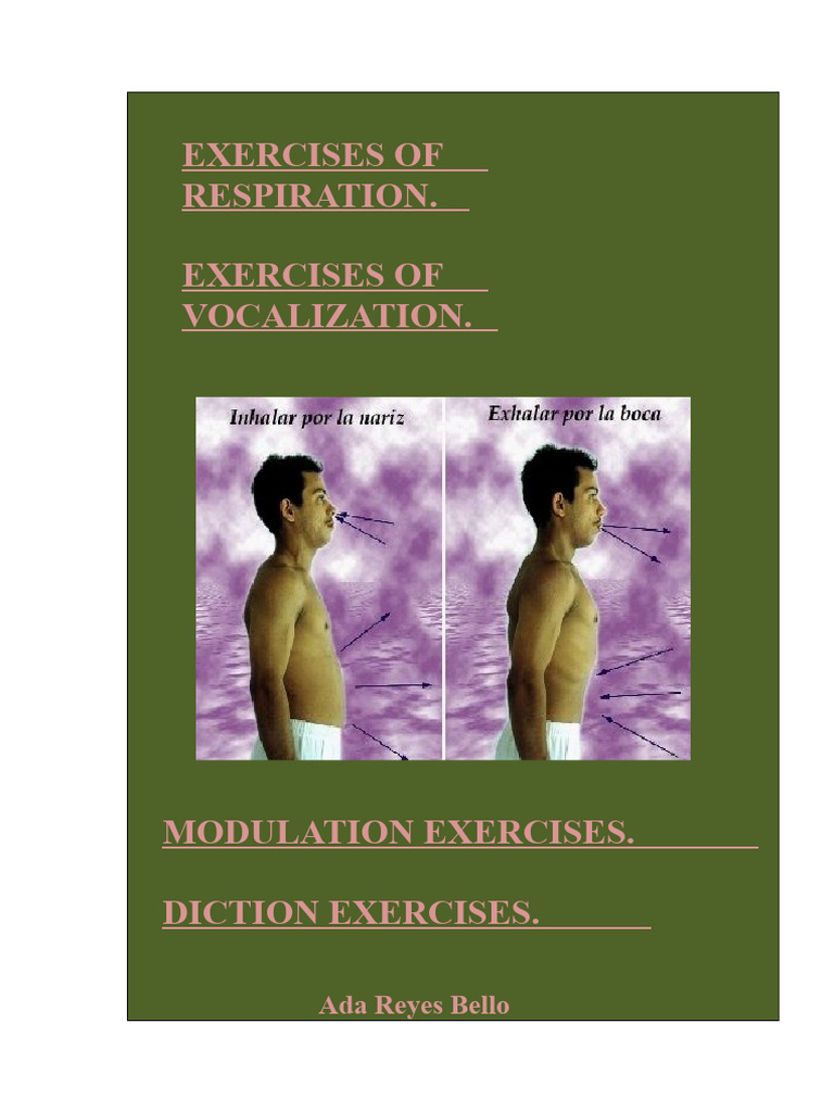 Breathing and Vocalization Exercises | PDF | Human Voice | Breathing