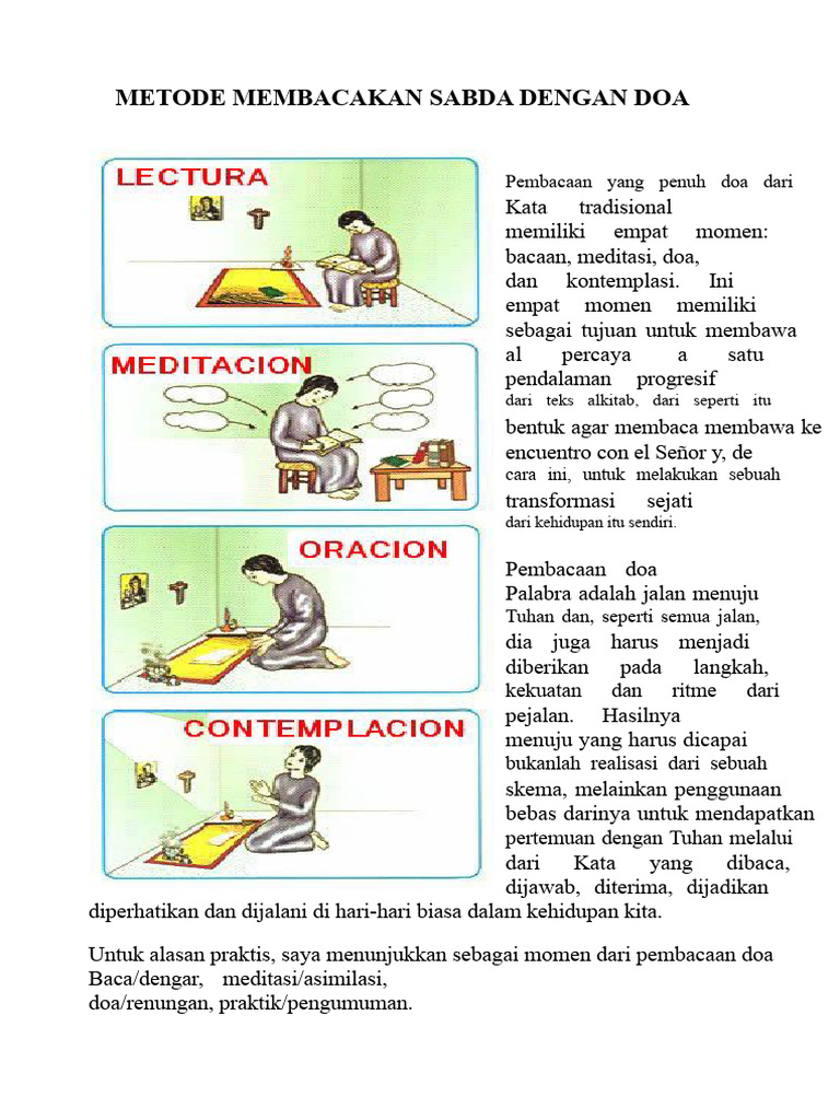 Metode Pembacaan Doa dalam Alkitab | PDF