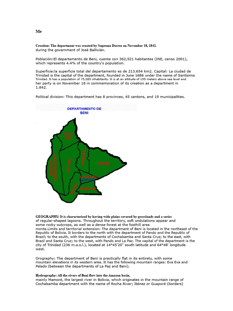 Beni | PDF