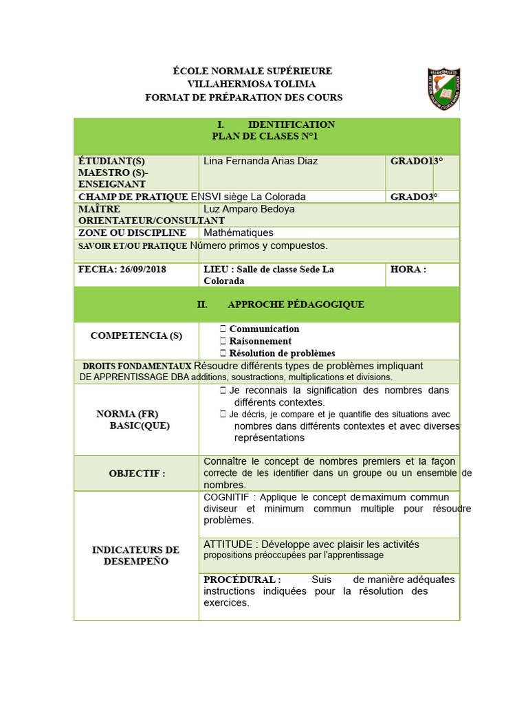 Cours sur les Nombres Premiers et Composés | PDF | Nombre premier