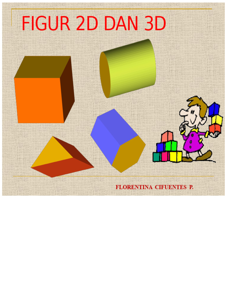 Kekuatan Figur 2D dan 3D | PDF