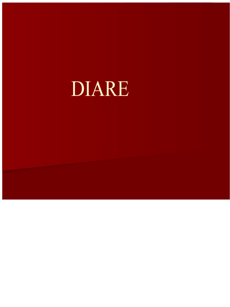 Panduan Lengkap tentang Diare dan Penyebabnya | PDF