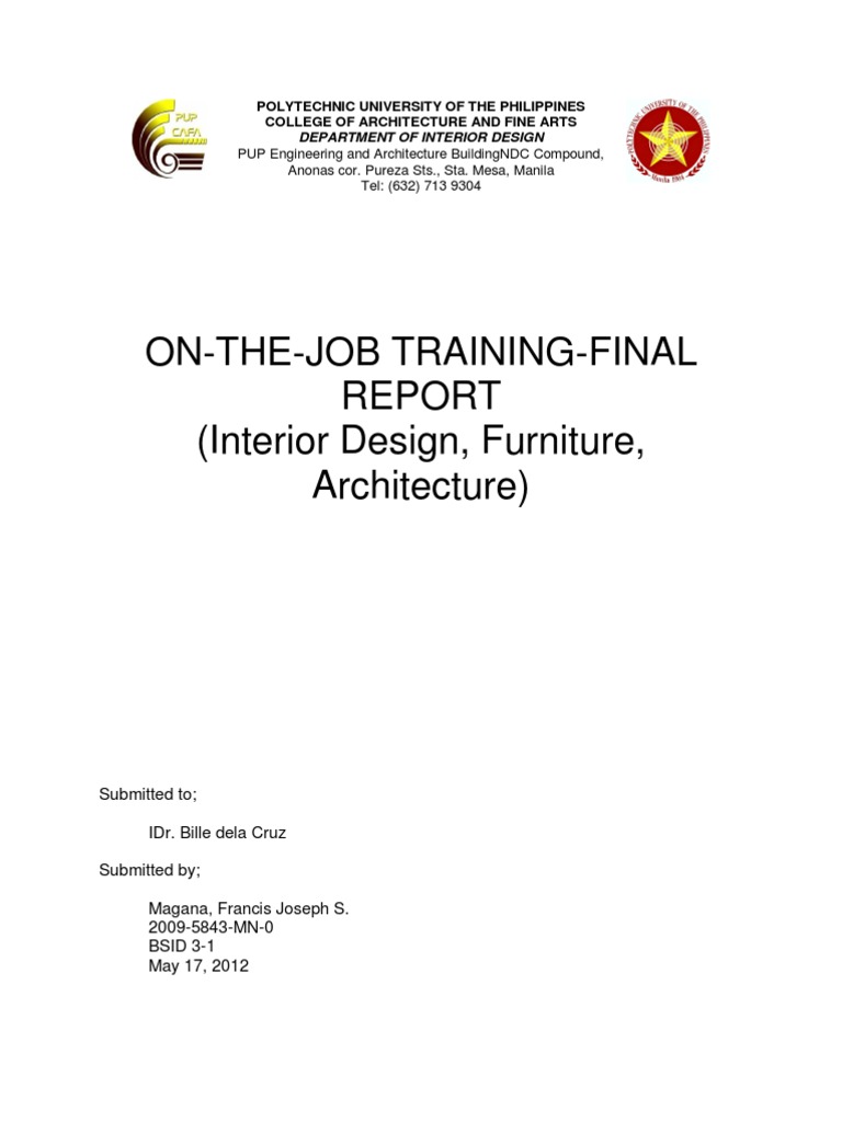 Ojt Final Report | PDF