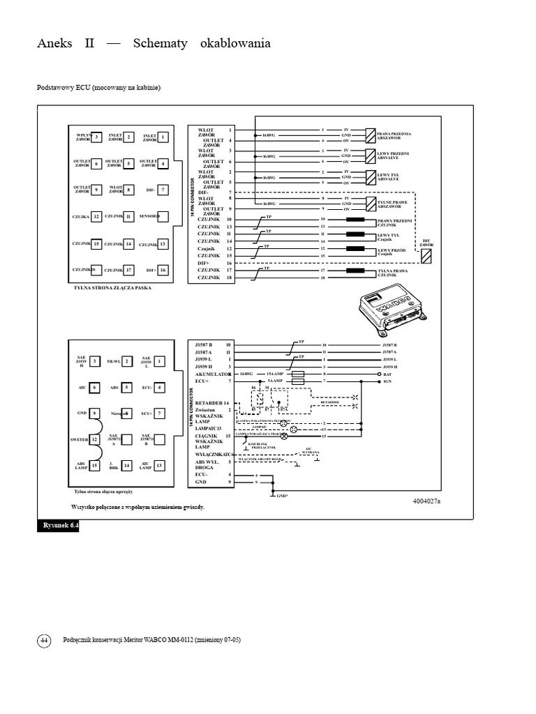 Wabco e Basic Ecu Diagram | PDF