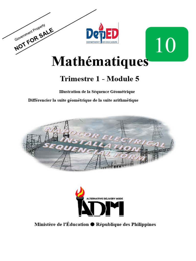 Comprendre les suites géométriques | PDF | Analyse mathématique | Série ...