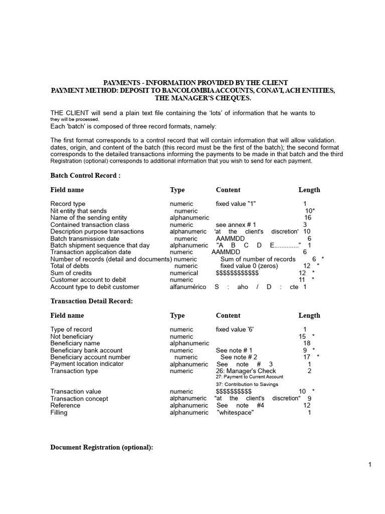 Payment Processing Guidelines for Clients | PDF | Payments | Cheque