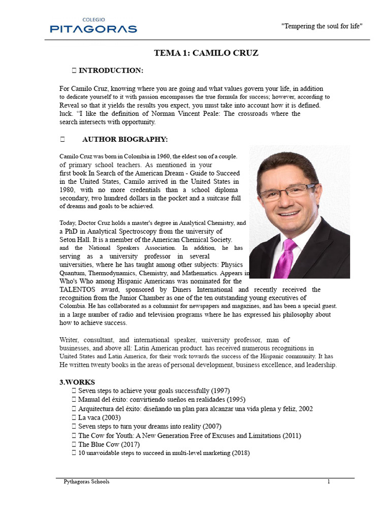 1 Camilo Cruz | PDF