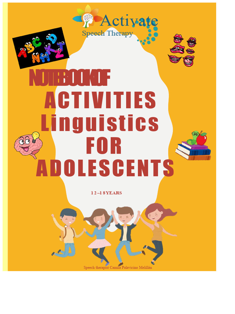 Activity Workbook For Adolescents (12 - 18 Years) Volume 2 | PDF ...