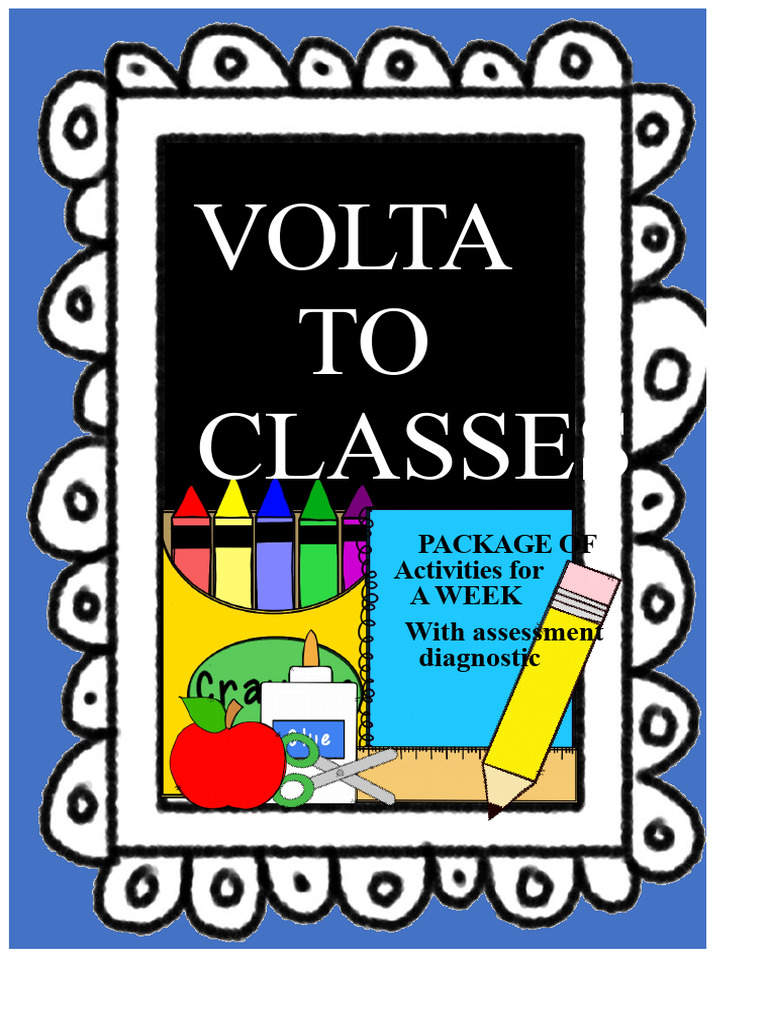 Back To School - Activities For The First Days of Class in 4TH Grade | PDF