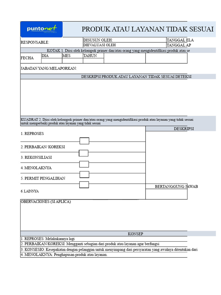 Format Produk Tidak Sesuai | PDF