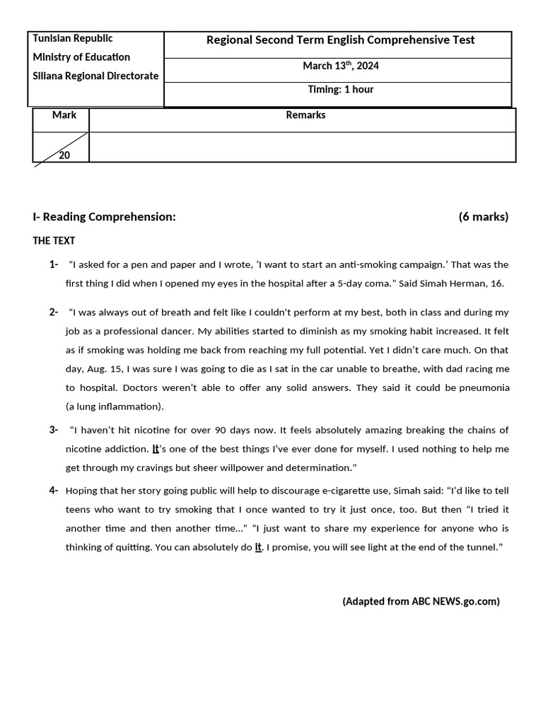 Regional Test 2 (Second Version) | PDF | Greenhouse Gas | Carbon Dioxide