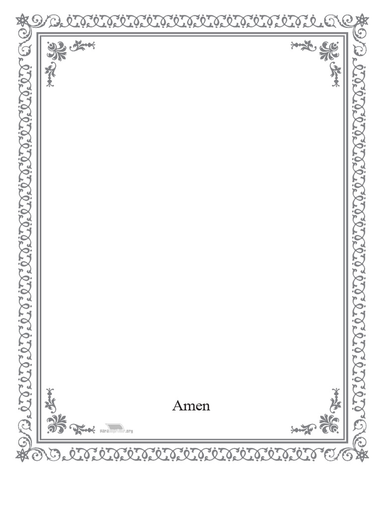 The Credo To Print | PDF