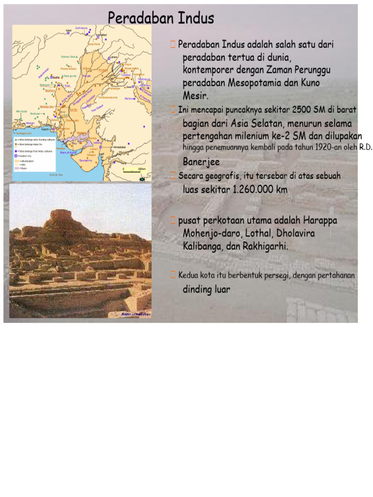 Peradaban Lembah Indus | PDF