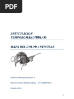 Resumen Mapa Del Dolor Articular de Rocabado | PDF | Mano | Articulación