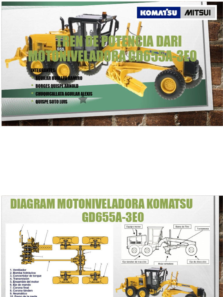 Analisis Sistem Transmisi GD655A-3E0 | PDF