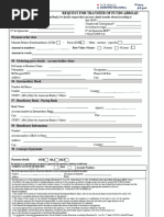 Metrobank Telegraphic Transfer Form | PDF | Banks | Debit Card