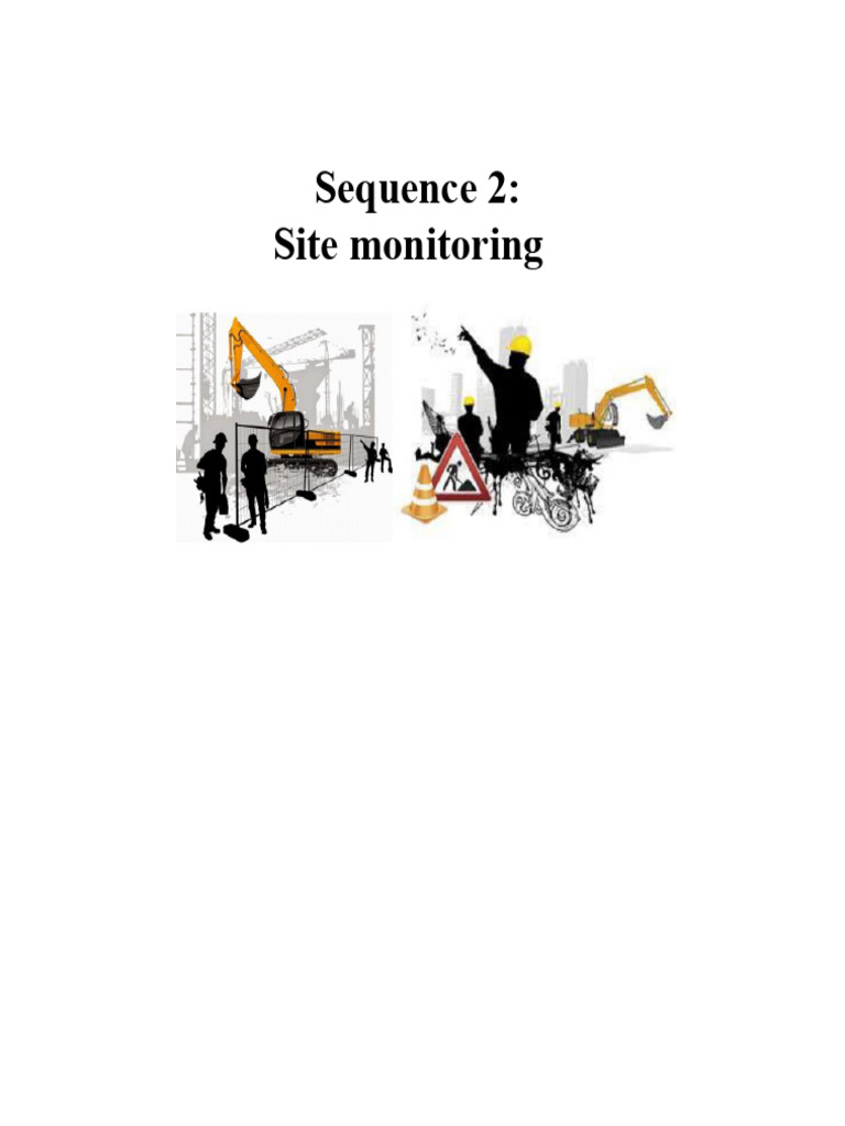 1. site monitoring-1 | PDF | Project Management