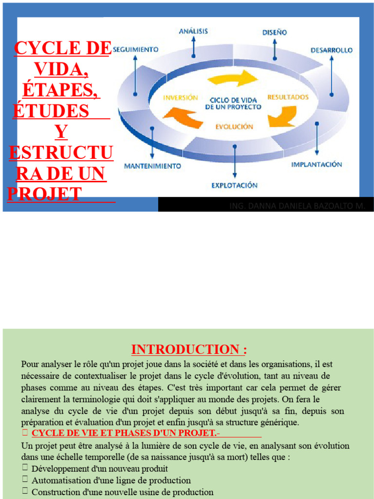 Cycle de vie et phases d'un projet | PDF | Planification