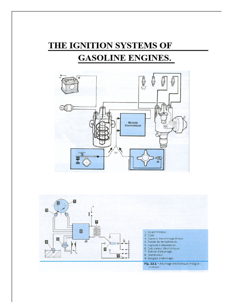 Gasoline Engine Ignition Systems Explained | PDF | Inductor | Combustion