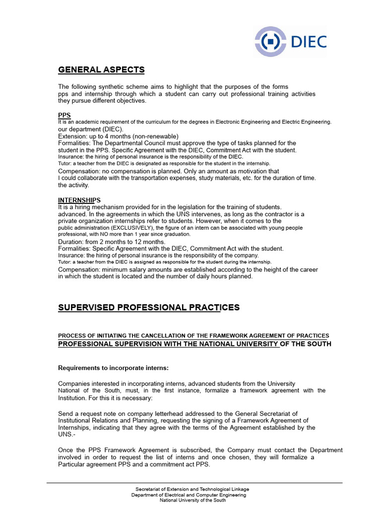 Difference Between Pps and Internship | PDF | Internship | Job Hunting