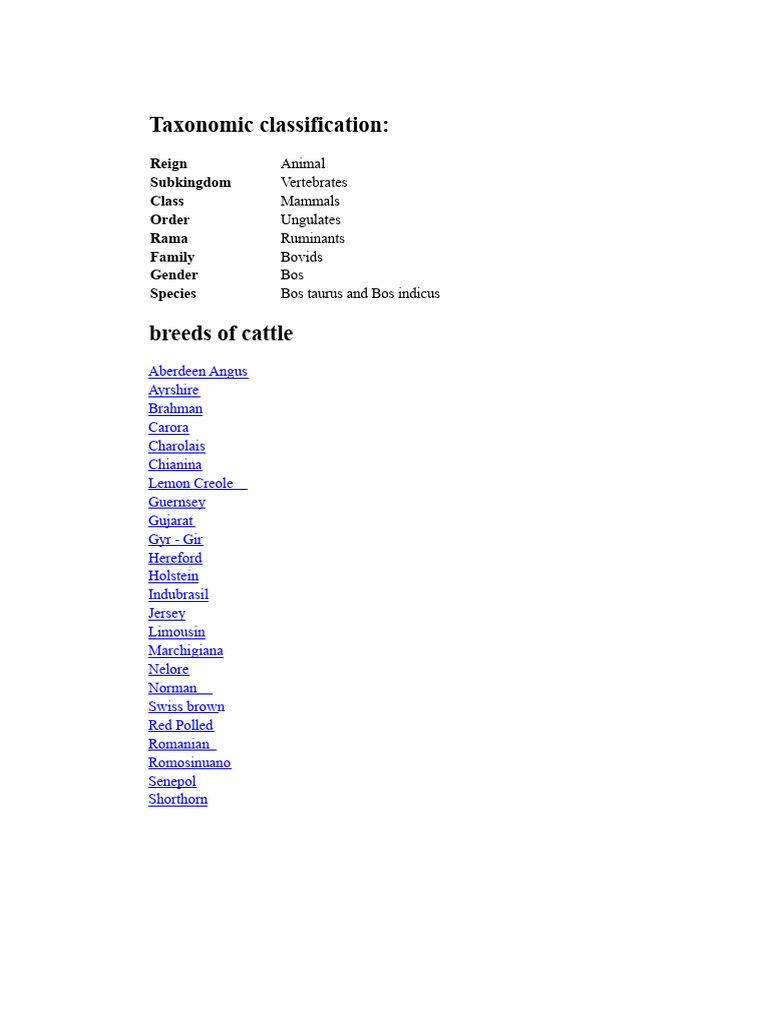 Taxonomic Classification | PDF