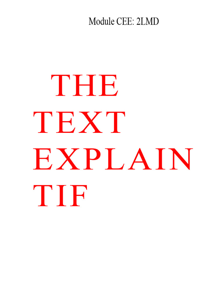 The Explanatory Text Exercise | PDF | Laughter