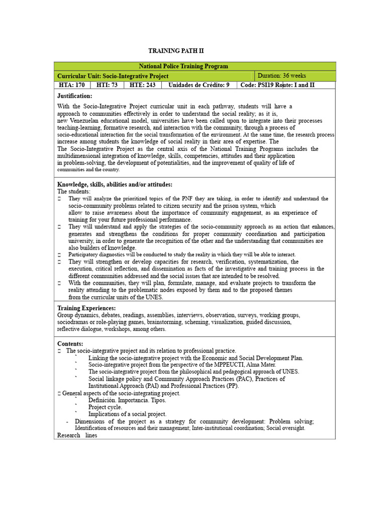 Interpretation of Police Roles Training Path II | PDF | Attitude ...