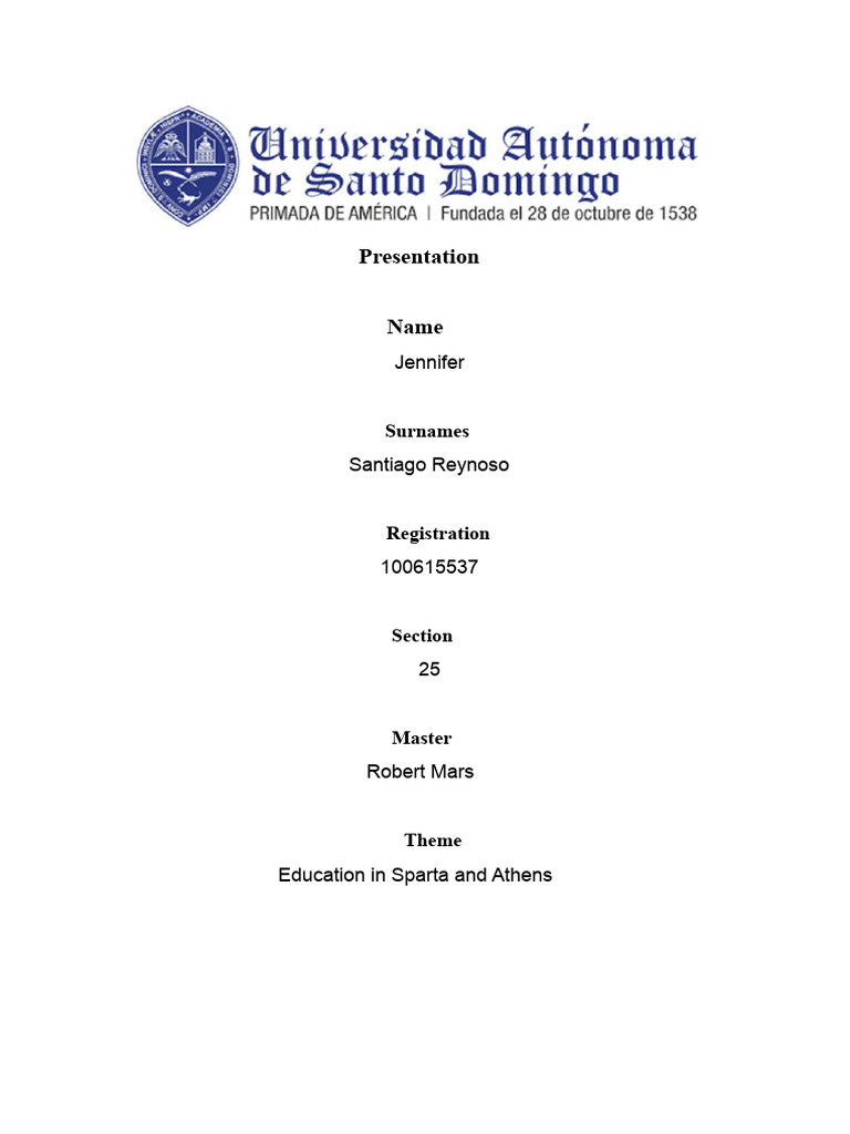 Education Systems in Sparta vs. Athens | PDF | Ancient Greece | Sparta