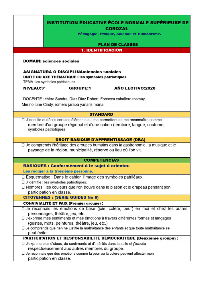 Symboles patriotiques de la Colombie | PDF | Colombie | Drapeau