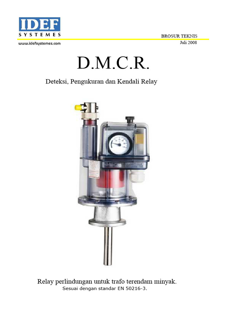 Relay Perlindungan DMCR untuk Trafo | PDF