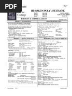 Hi-Solids Polyurethane Product Info | PDF | Coating | Paint