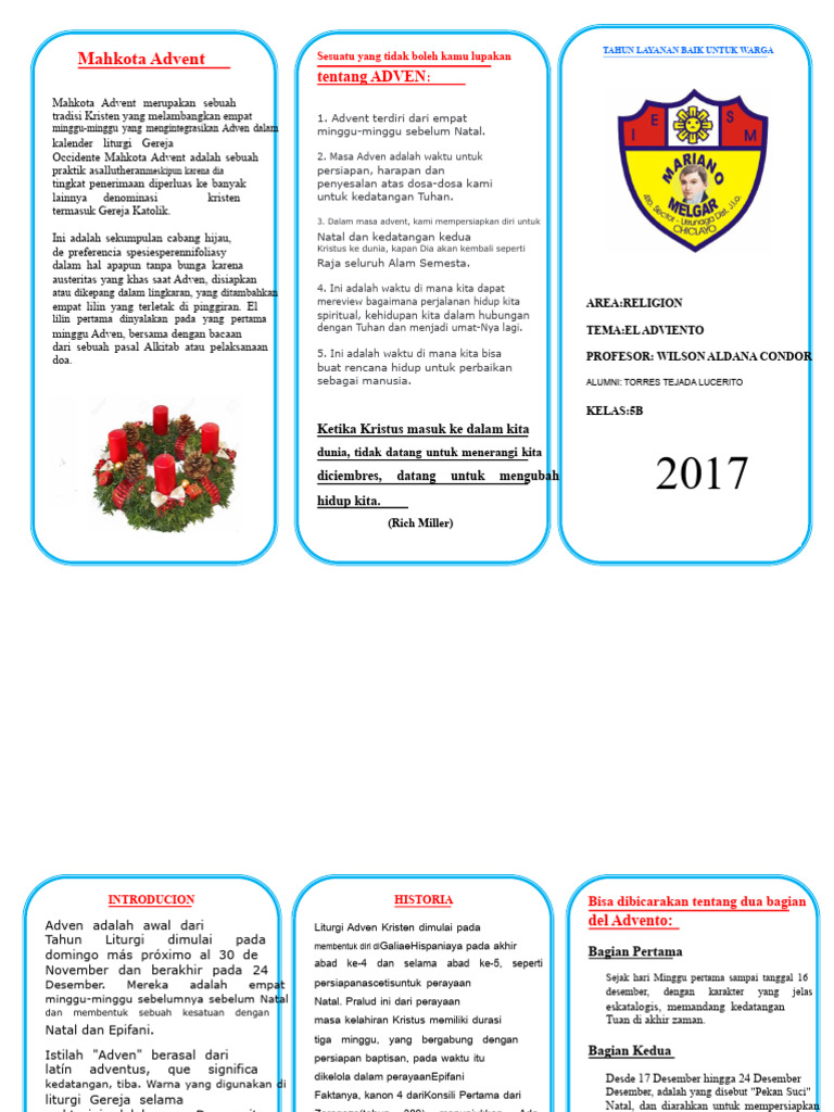 Makna dan Tradisi Masa Advent | PDF
