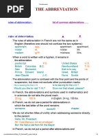 Abbreviations for Production Explained | PDF