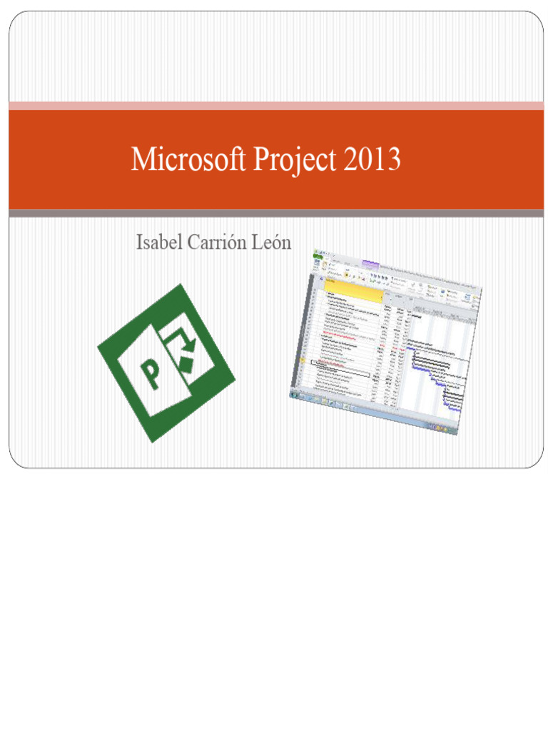 Microsoft Project 2013.pdf | PDF