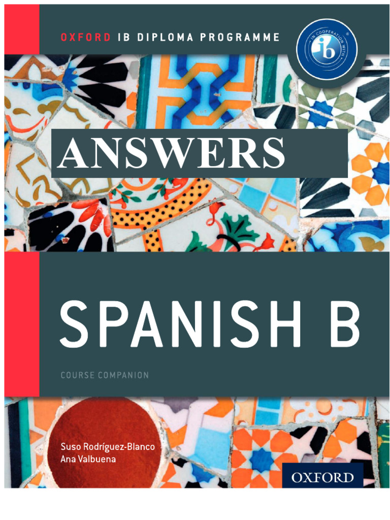 IB Spanish B Course Companion Answers | PDF