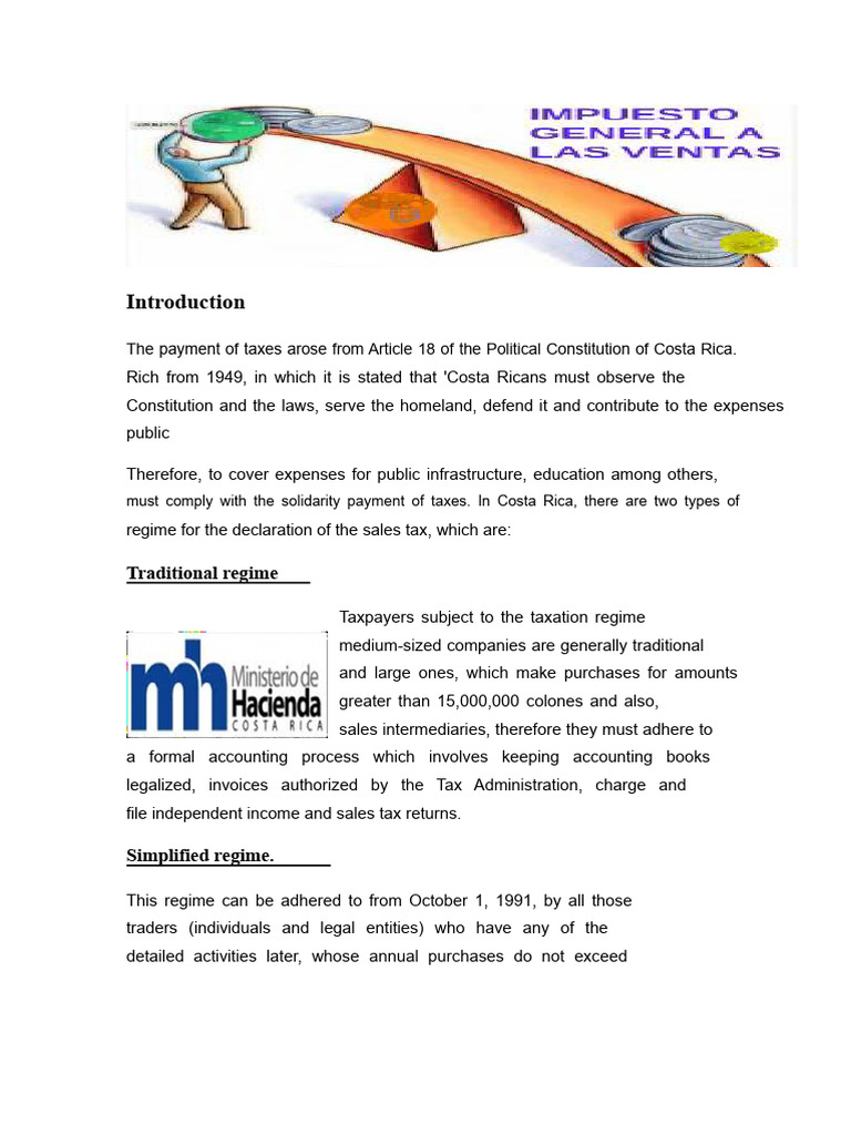 General Sales Tax | PDF | Taxes | Value Added Tax