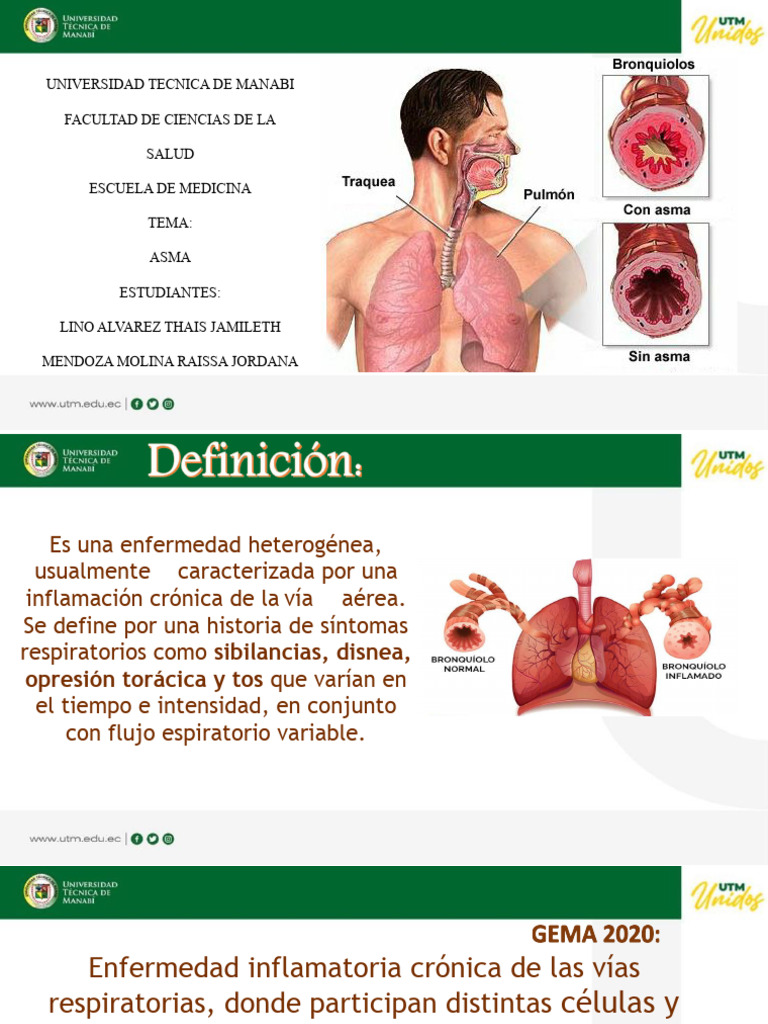 Información esencial sobre el asma | PDF | Asma | Tos