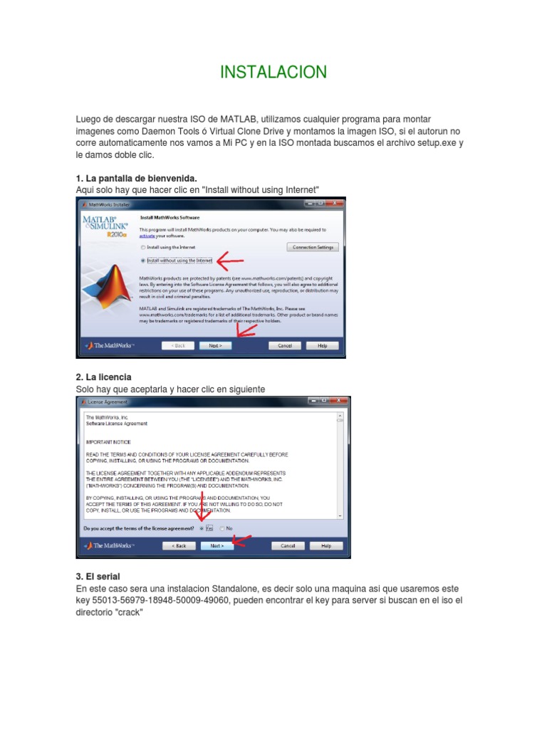Instalacion de Matlab 2010 | PDF | Software utilitario | Informática