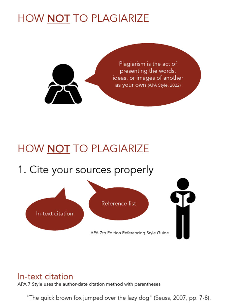 Avoiding Plagiarism: APA Citation Guide | PDF | Citation | Apa Style