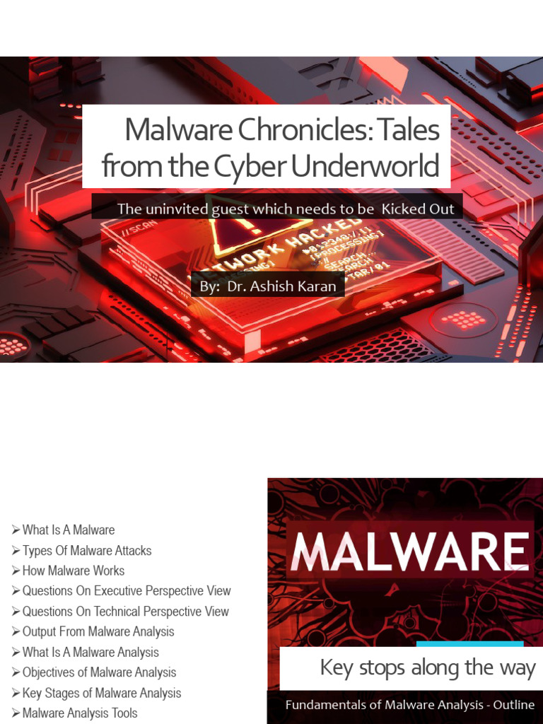 Malware Analysis: Types & Techniques | PDF | Malware | Ransomware