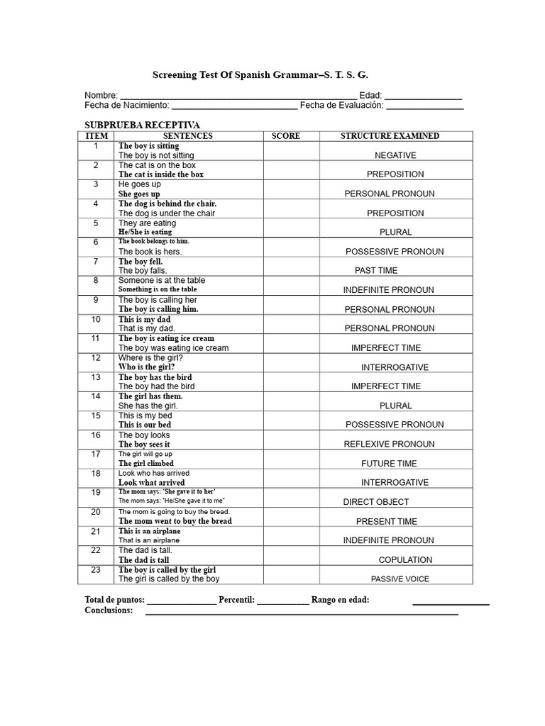 STSG Protocol | PDF | Pronoun | Languages