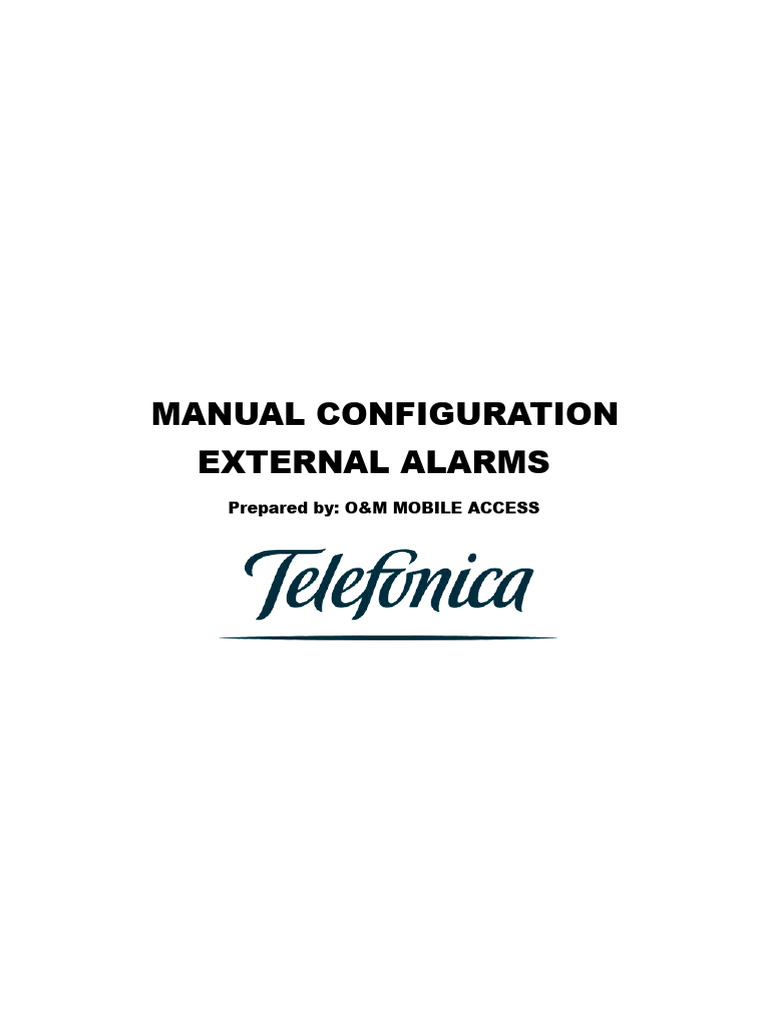 External Alarm Configuration Manual | PDF | Rectifier | Electronic ...