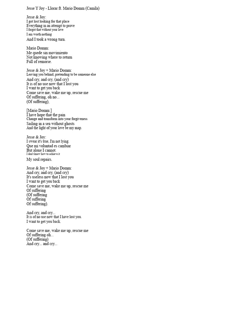 To Cry | PDF