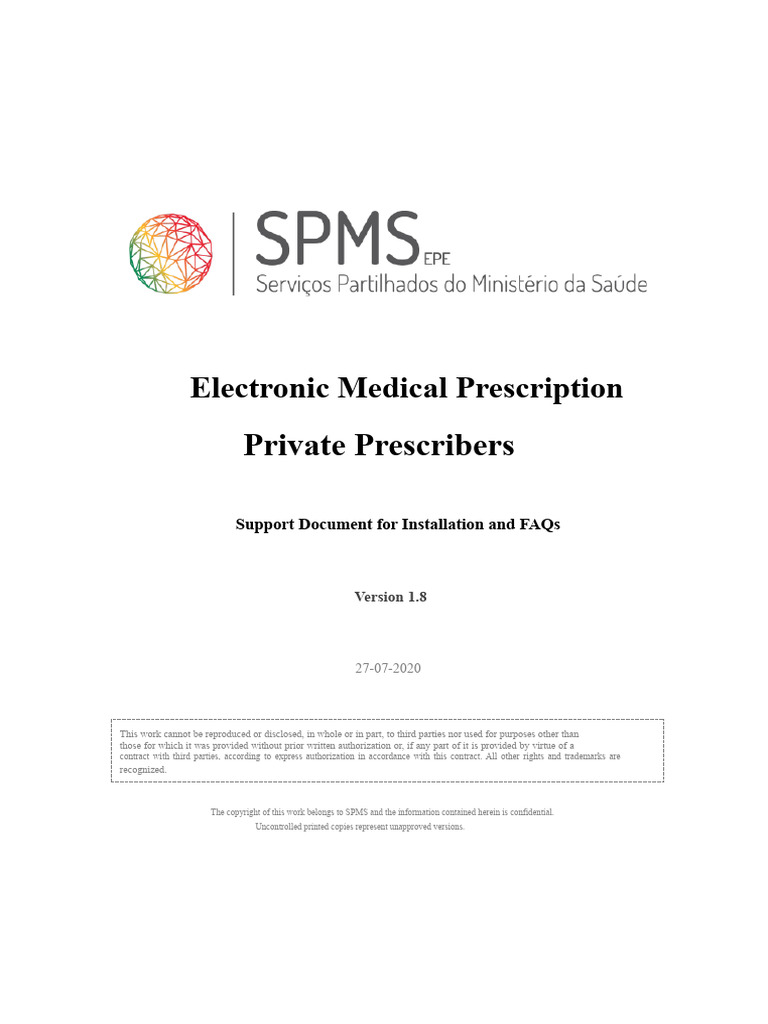 Electronic Prescription Setup Guide | PDF | Microsoft Windows ...